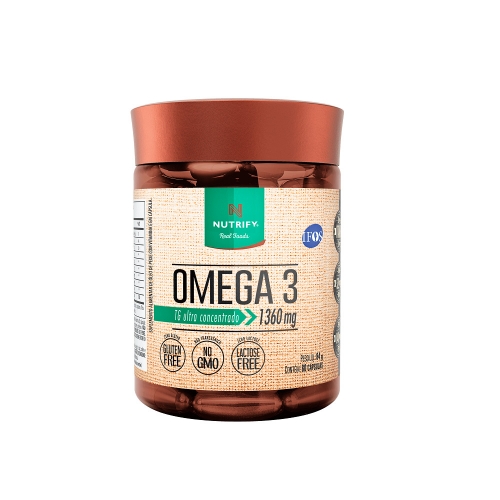 Omega 3 (60 Cápsulas) - Nutrify - Corpo & Vida Suplementos Alimentares ...
