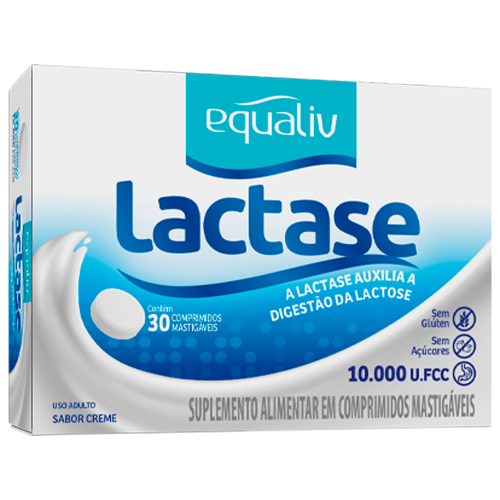 Lactase (30 Comprimidos) - Equaliv - Corpo & Vida Suplementos ...