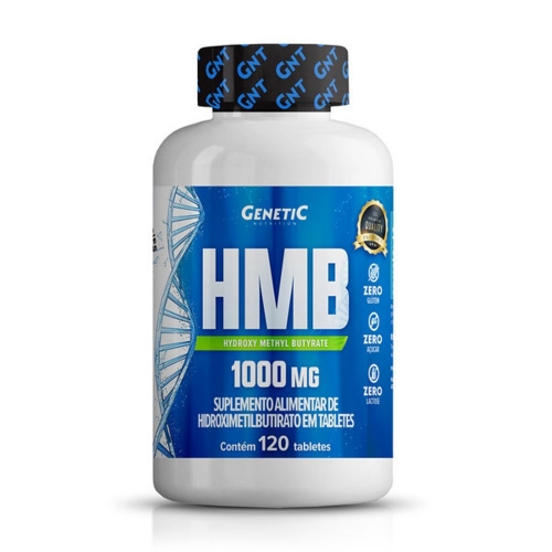 HMB 1000MG (120 tabletes) – Genetic Nutrition - Corpo & Vida ...