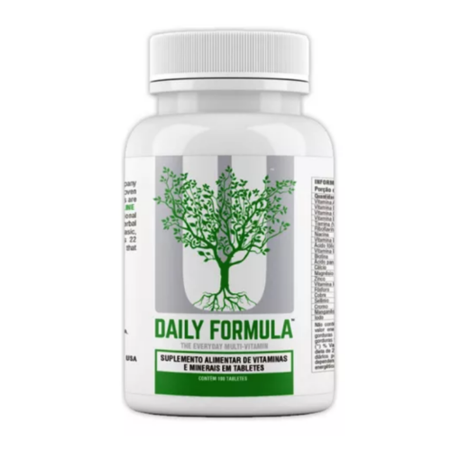 Daily Formula (100 Tabletes) - Universal Nutrition - Corpo & Vida ...