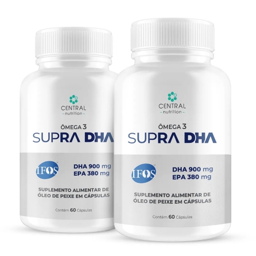 Kit 2unid Supra DHA (60 Caps) - Central Nutrition - Corpo & Vida ...